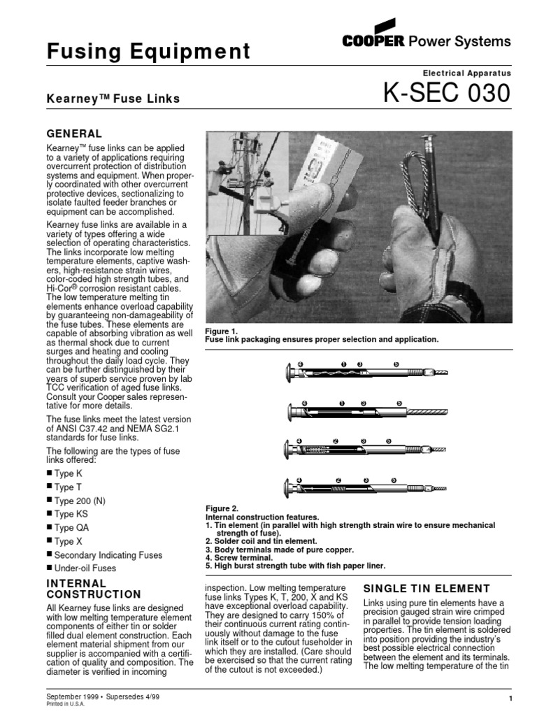 Cooper Power Systems 6422 2t Catalog Page | Download Free PDF | Fuse ...