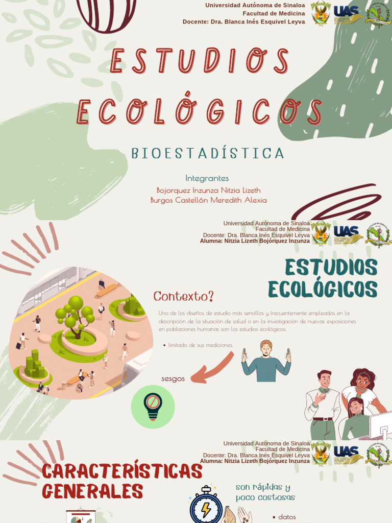 Estudios Ecológicos en Epidemiología | PDF | Parcialidad | Epidemiología