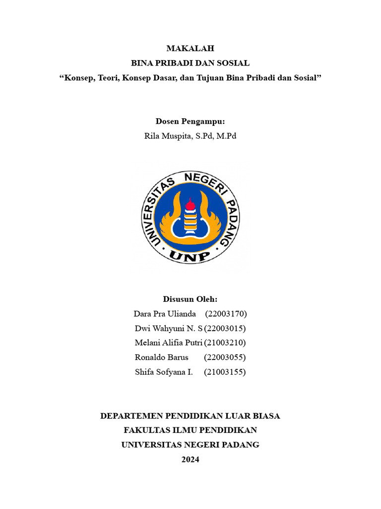 Makalah KLMPK 1 | PDF