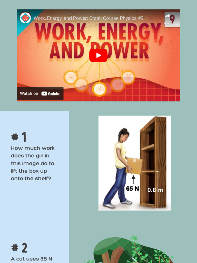 A Simple Machine Works by Using Motion, Makes Work Easier, and Requires ...
