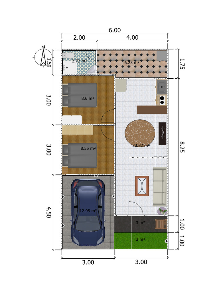 Layout Rumah | PDF