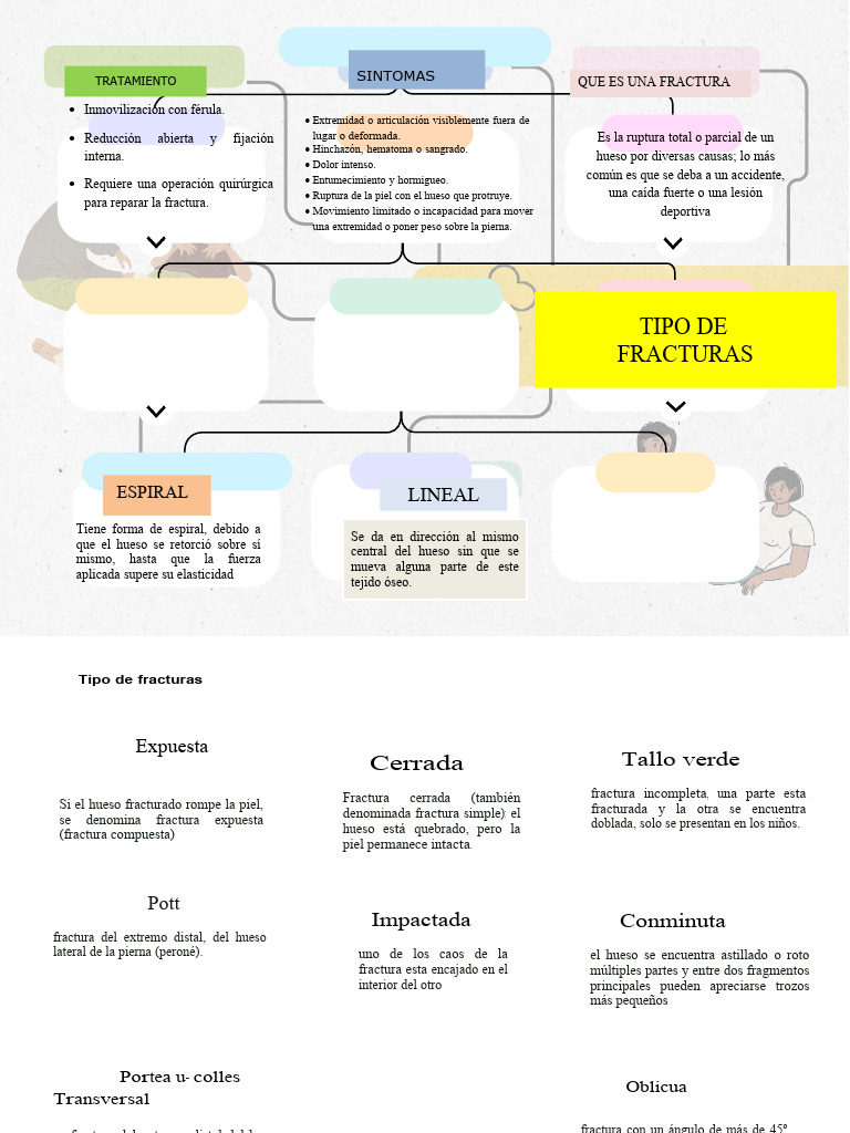 Mapa Conceptual de Fractura | PDF | Hueso | Fractura Mapa Conceptual de Fractura | PDF | Hueso | Fractura