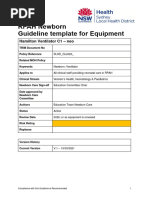 Hamilton C1 Modes Setup Guide for Pediatrics | PDF | Apnea | Health Care