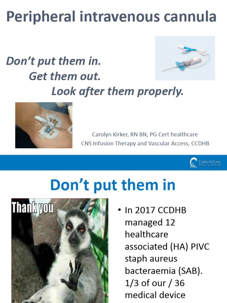 Pivc Bundle | PDF | Intravenous Therapy | Saline (Medicine)