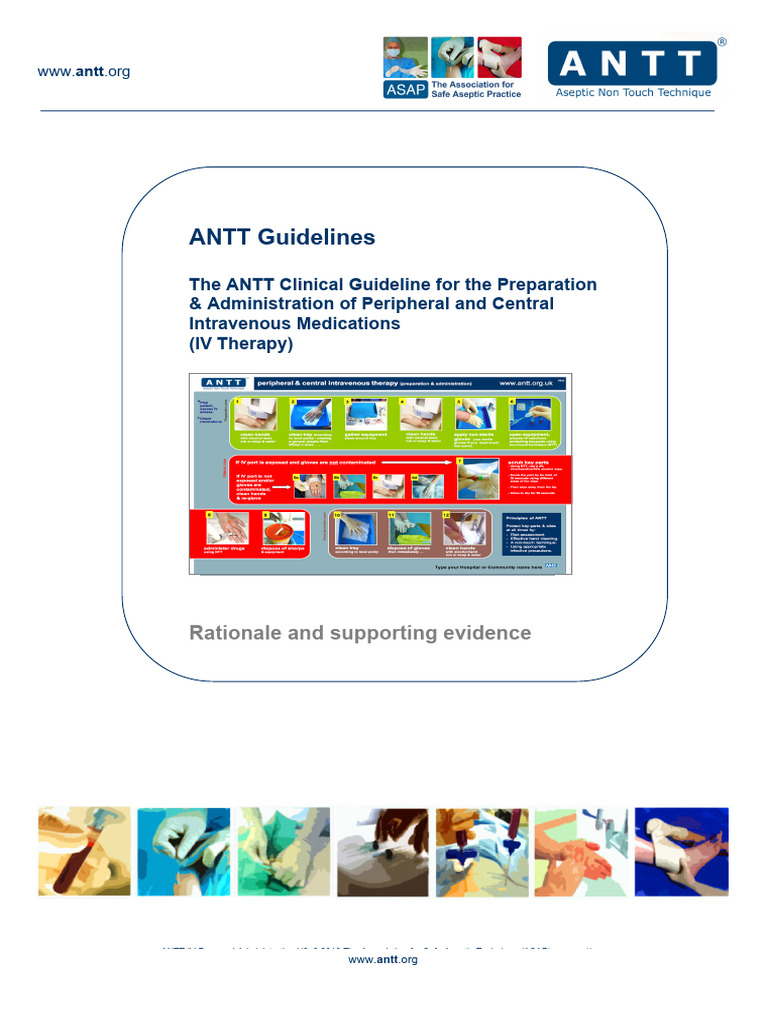 ANTT Clinical Guideline | PDF | Hand Washing | Hygiene