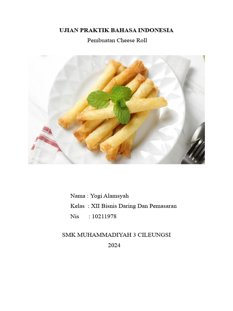 Cheese Roll Yogi Artikel | PDF