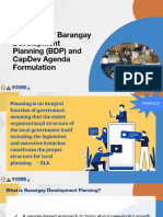 Session 3 - The Barangay Development Planning (BDP) and CapDev Agenda ...