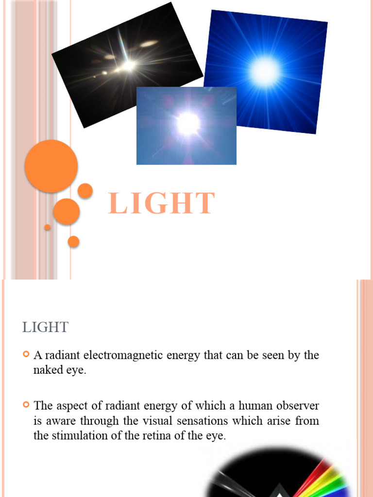 LIGHT | PDF | Light | Lighting