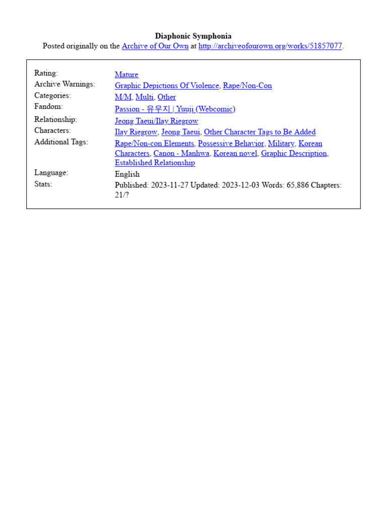 Diaphonic Symphonia | PDF