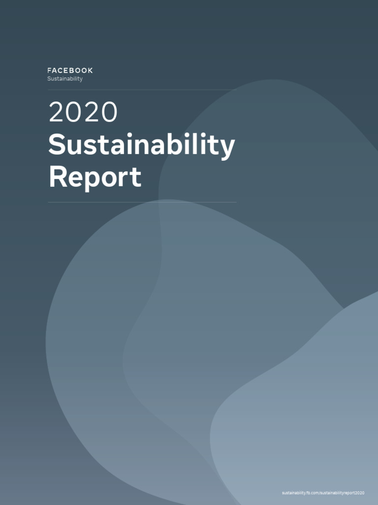 2020 FB Sustainability-Report | PDF | Carbon Offset | Renewable Energy
