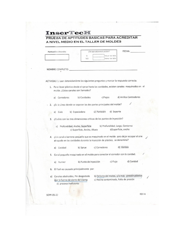 Documento - Taller de Moldes | PDF