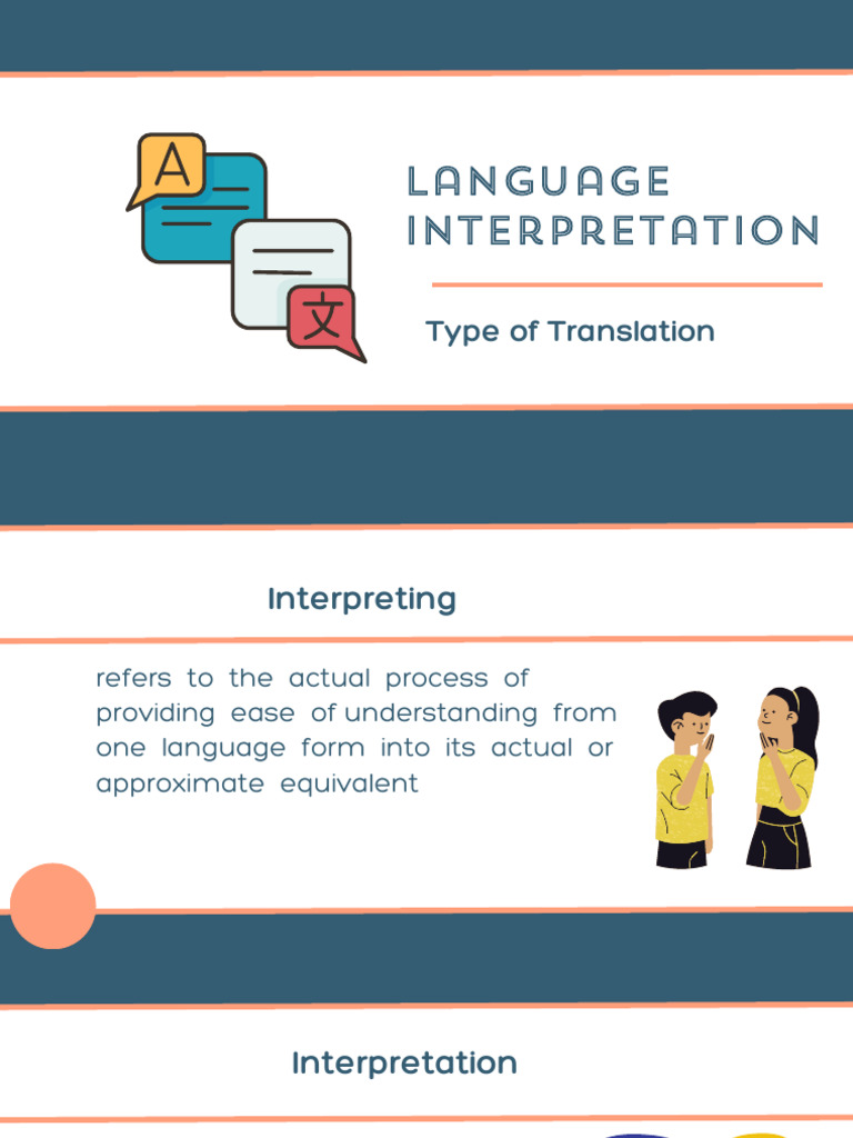 Language Interpretation Group 2 | PDF | Language Interpretation | Translations