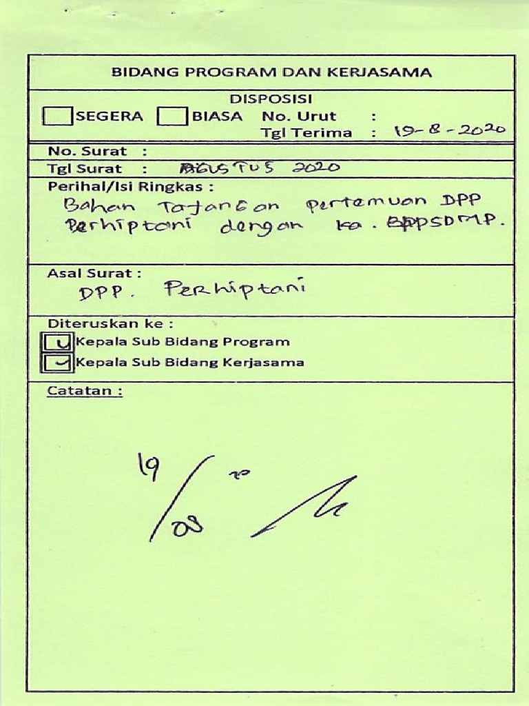 Bahan Tayang Pertemuan DPP Perhiptani Dengan Ka. Badan PPSDMP | PDF