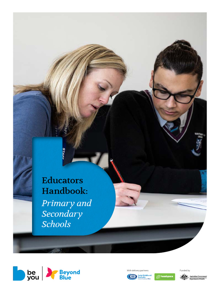 Educators Handbook Primary and Secondary Schools PDF 9MB | PDF | Mental ...