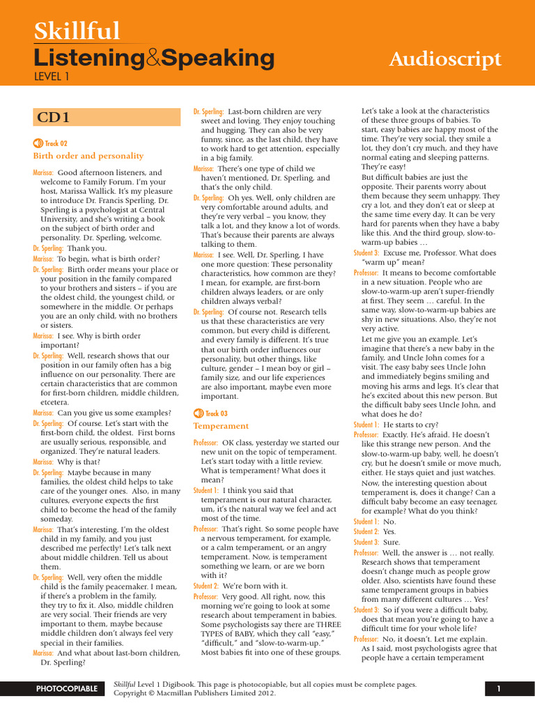 Audio Script | Download Free PDF | Moon | Sleep