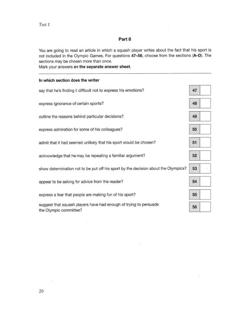 Cambridge English Advanced 3 For Revised Exam From 2018 | PDF