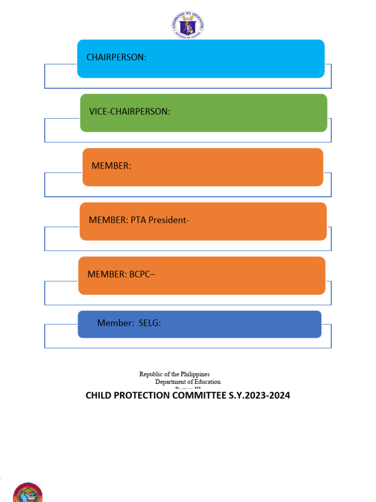 Child Protection Committee Structure 2023-2024 | PDF