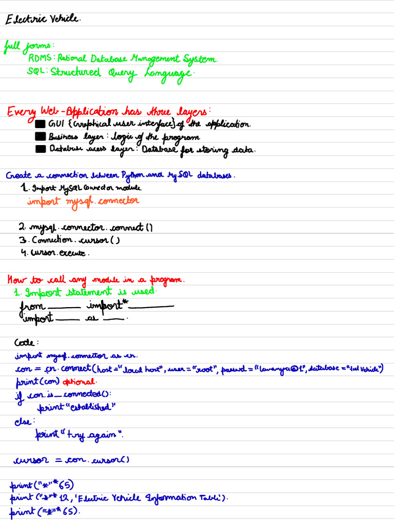 Electric Vehicle | PDF