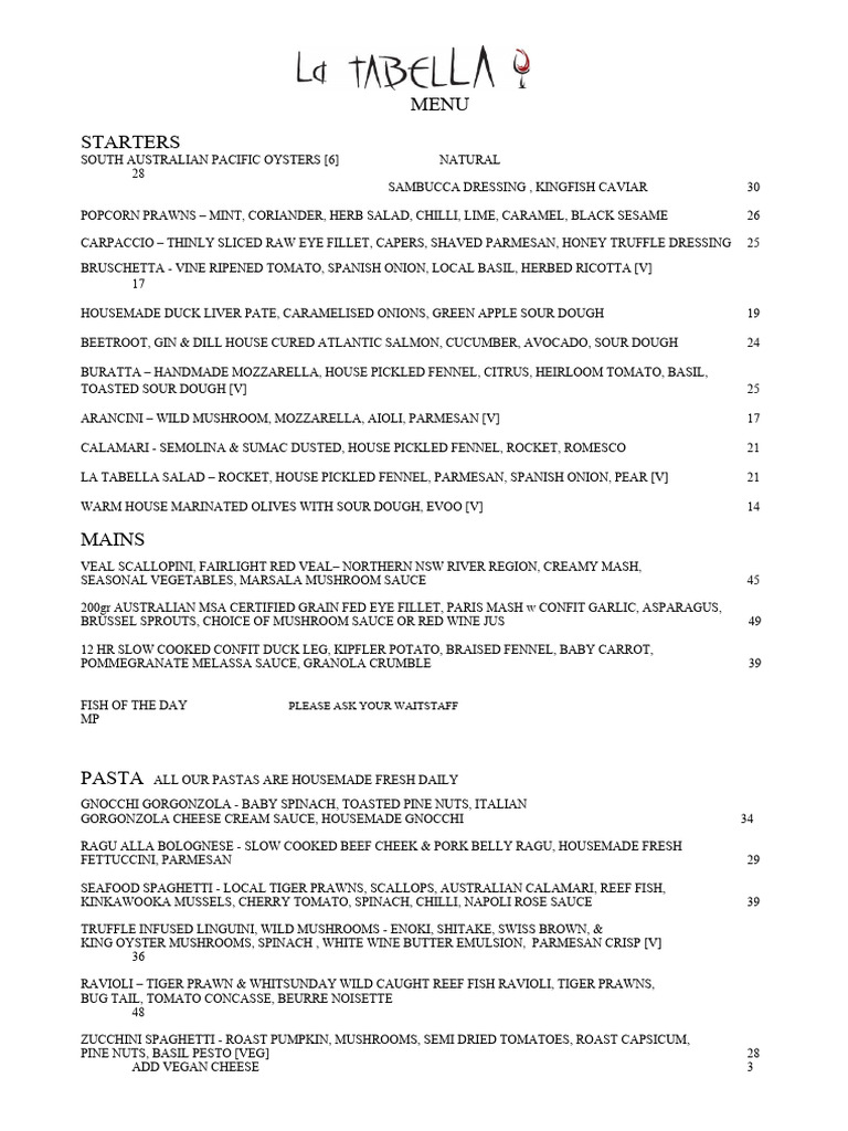 Menu May 2023 | PDF