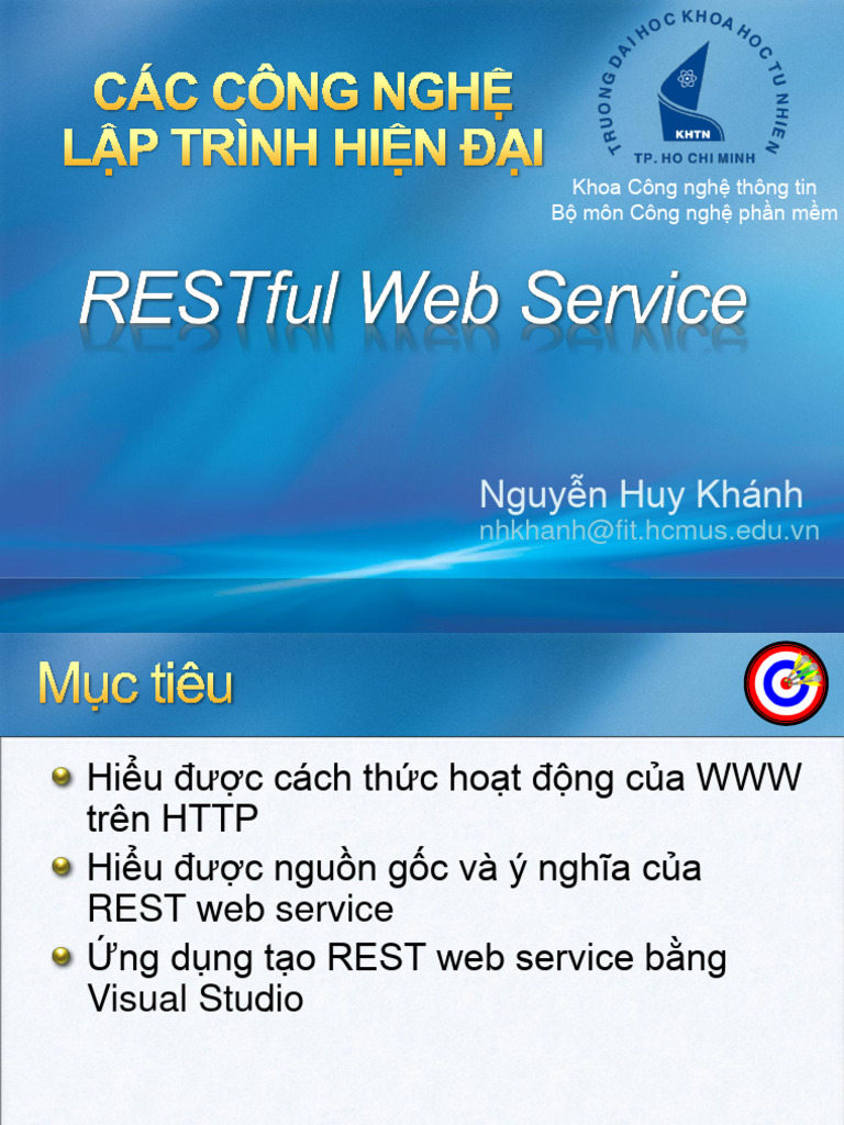 LTHD 03 RESTful Web Service | PDF