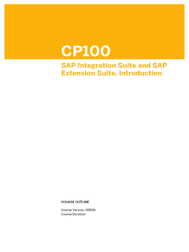 CP100 EN Col06 ILT FV CO A4 | PDF | Cloud Computing | All Rights Reserved