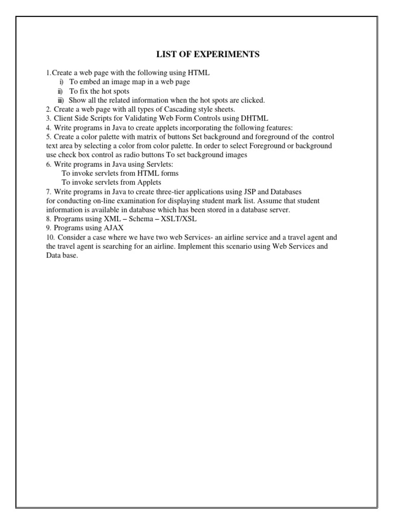 Internet Programming Lab1 | PDF | World Wide Web | Internet & Web Internet Programming Lab1 | PDF | World Wide Web | Internet & Web