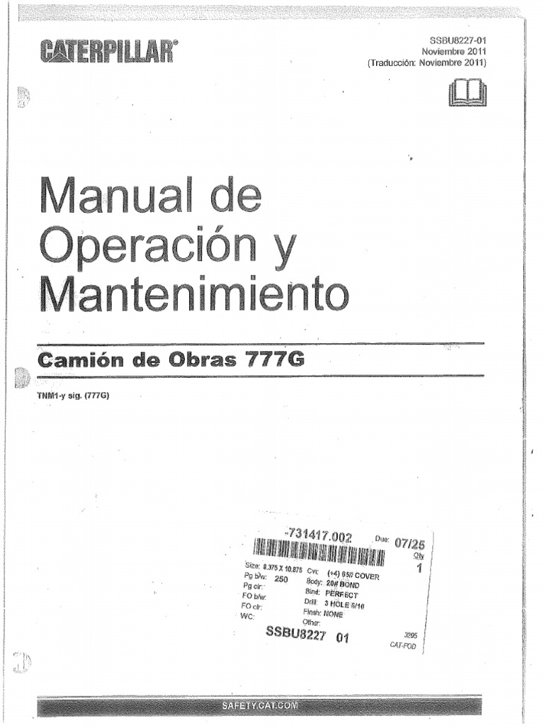 Manual 777G | PDF