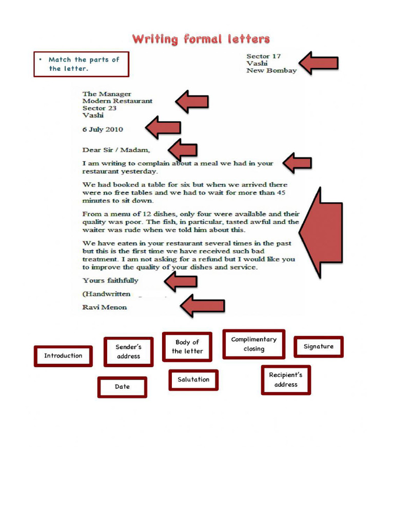 LKS - Formal Letter Xii | PDF