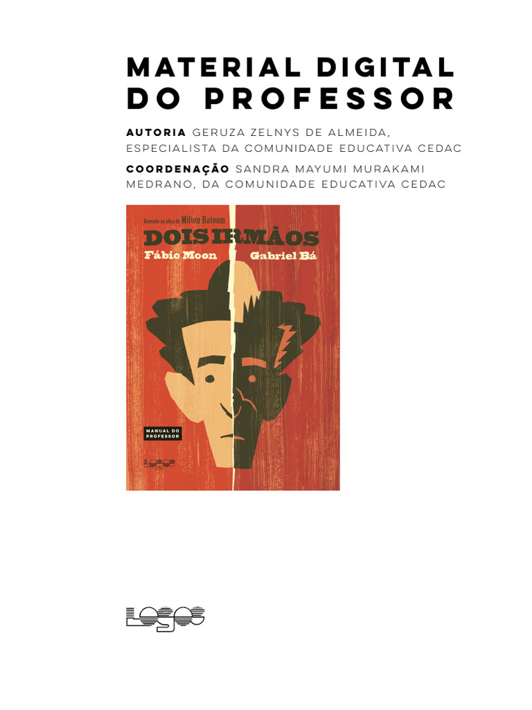 Milton Hatoum - Dois Irmão - Material do Professor | PDF | Narrativa