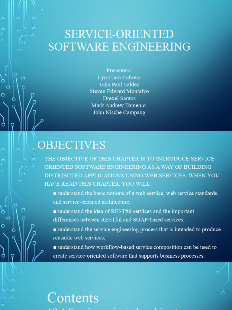 Group 1 Service Oriented Software Engineering Pdf Representational State Transfer