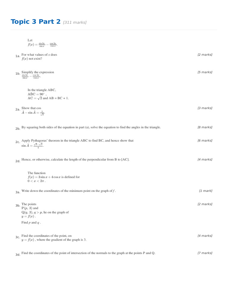 Topic 3 Part 2 T | PDF