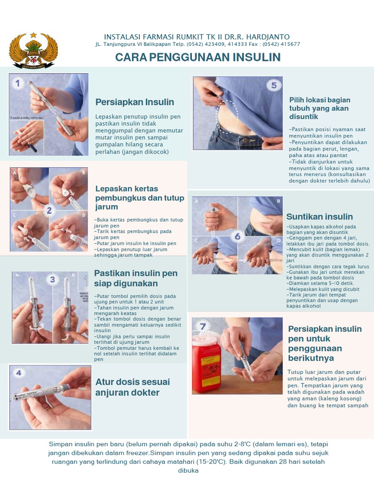 Cara Penggunaan Insulin RST | PDF