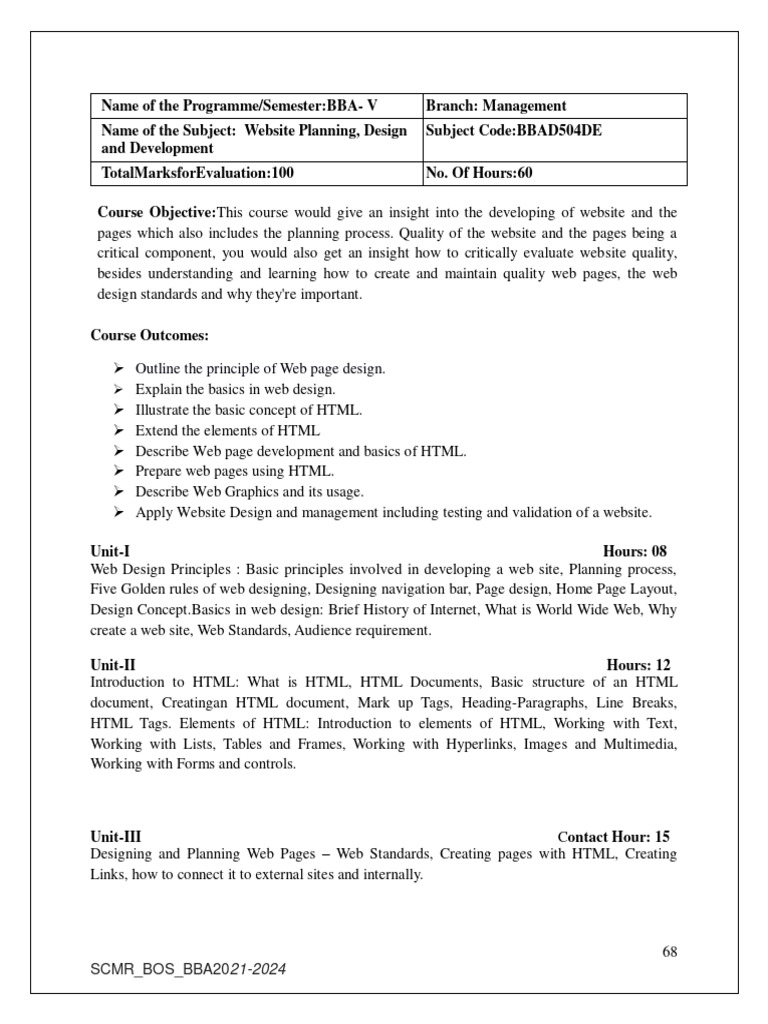 Website Planning | PDF