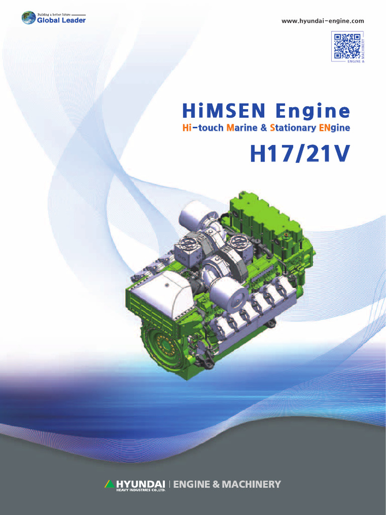 HYUNDAI HIMSEN-H17 - 28V - Diesel Engine-Data Catalog | PDF | Engines ...