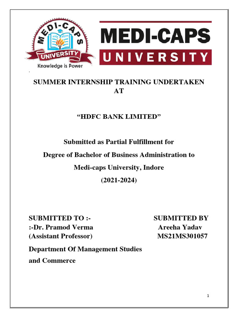 Submission Final Report | PDF | Loans | Insurance