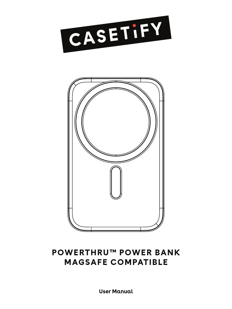 Powerthru Power Bank Magsafe Compatible User Manual | PDF | Battery ...