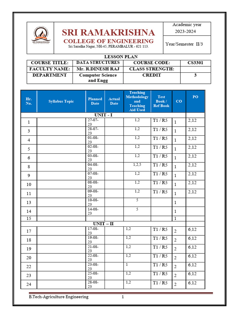Lesson Plan - FRMT - Ds | PDF | Computing | Computer Science