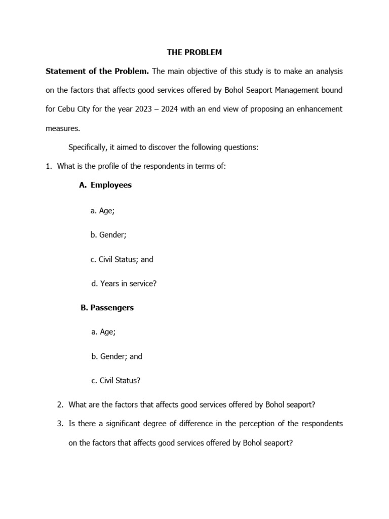 Title With Sop and Q | PDF | Questionnaire | Survey Methodology