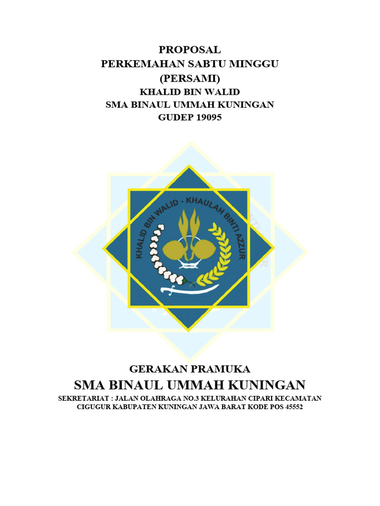 Proposal Persami | PDF