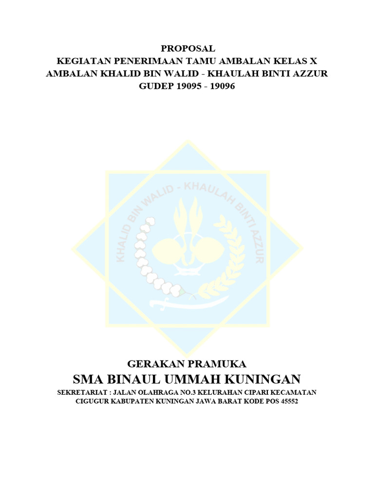 Proposal Pta2 Jadiii | PDF