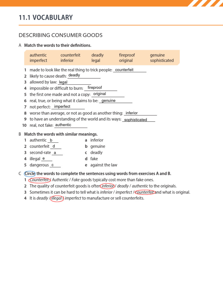 BUS Program Evolve 5 Lesson Plan 11 Handout 1 | PDF