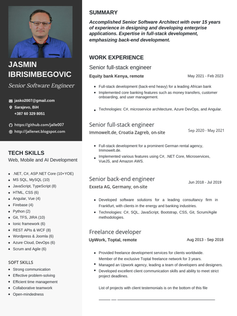 Jasmin CV | PDF | Mobile App | Microsoft
