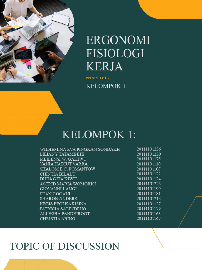 Fisiologi Kerja - Kel 1 - Kesker | PDF