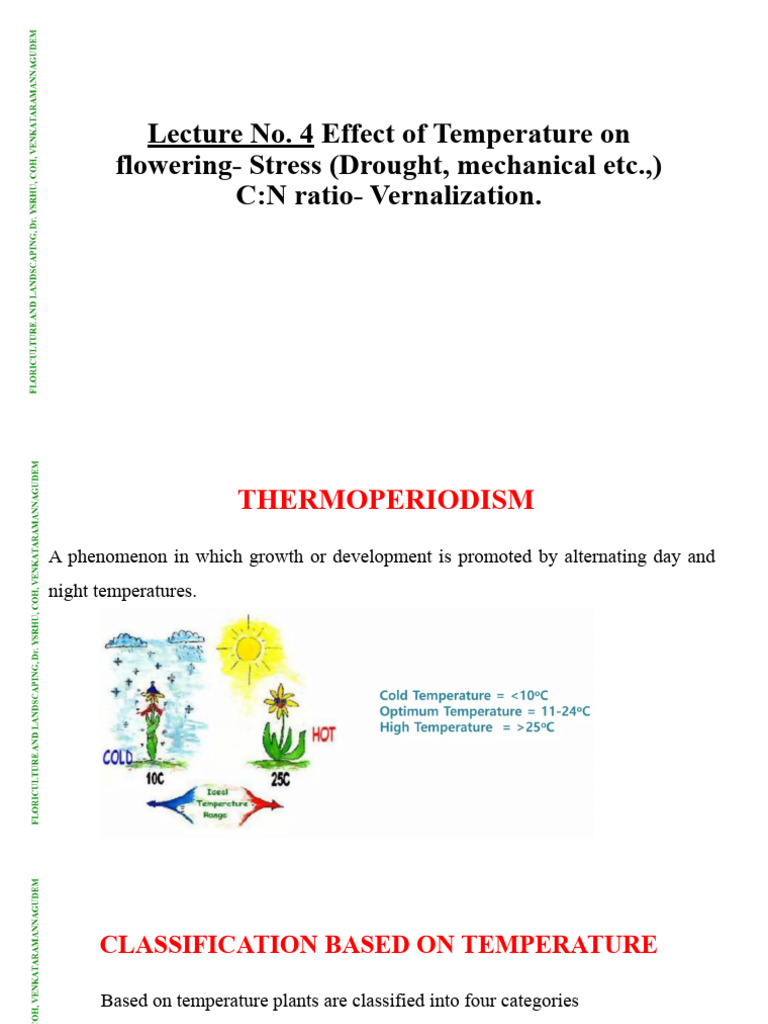 Lec No. 4-r | Download Free PDF | Plants | Horticulture