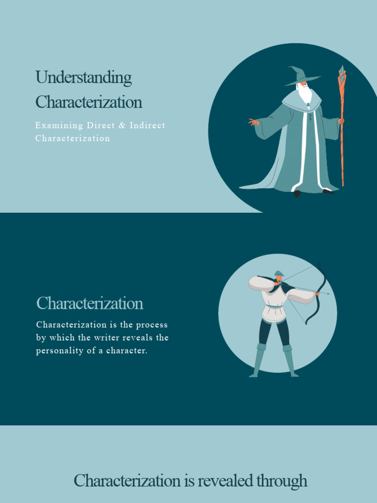 Characterization Slide Show | PDF