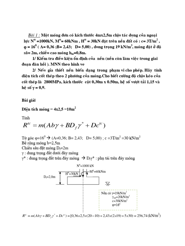 Bai Tap Nen Mong | PDF