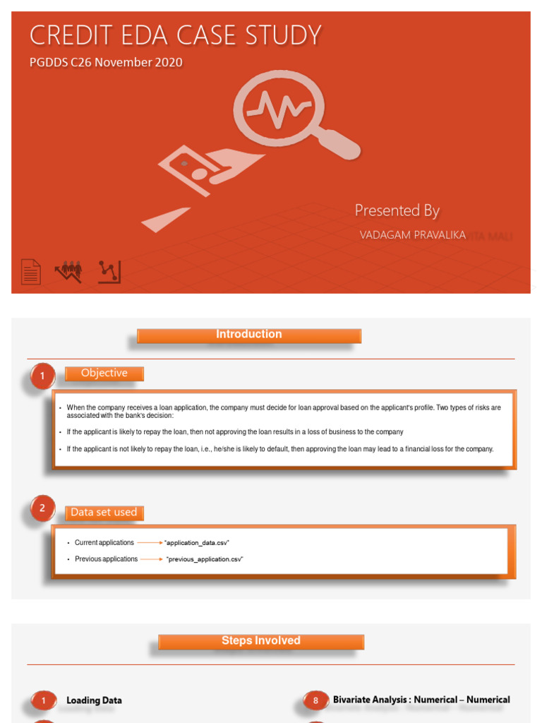 Credit EDA Case Study | PDF | Statistics