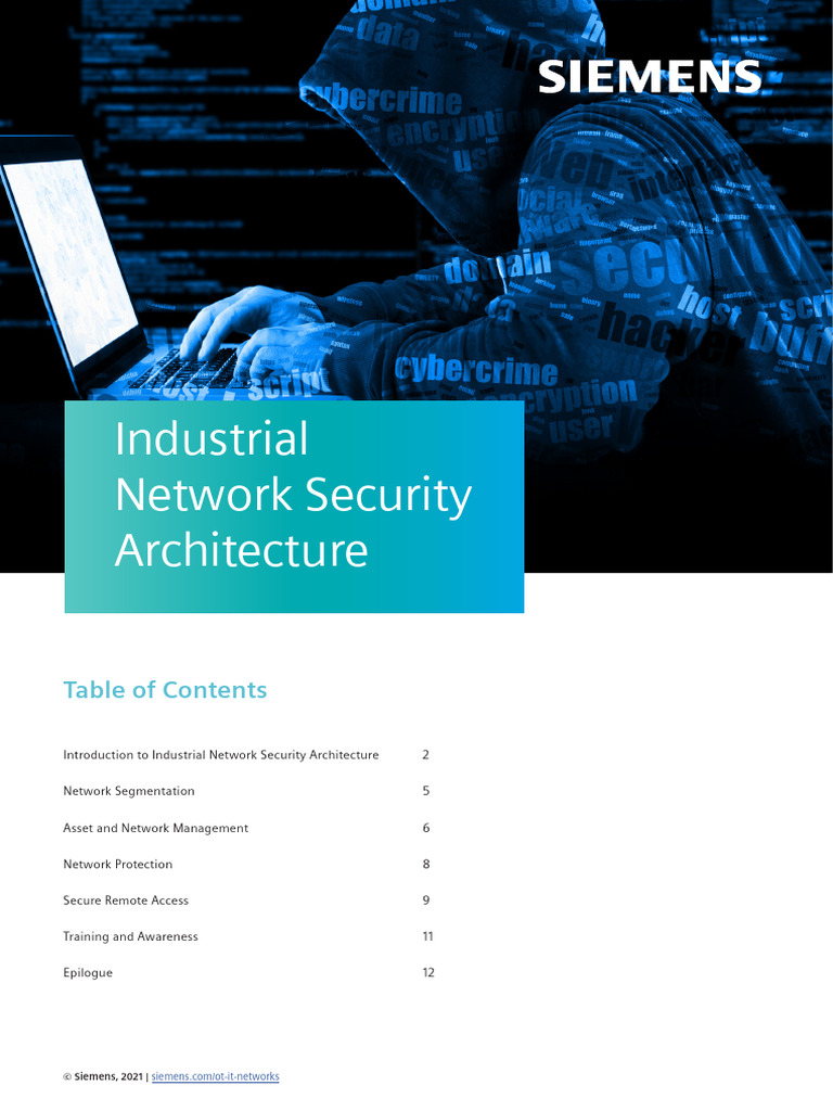 6820 SIE DI Whitepaper Industrial Network Security Architecture A4 LK 03 | Download Free PDF ...