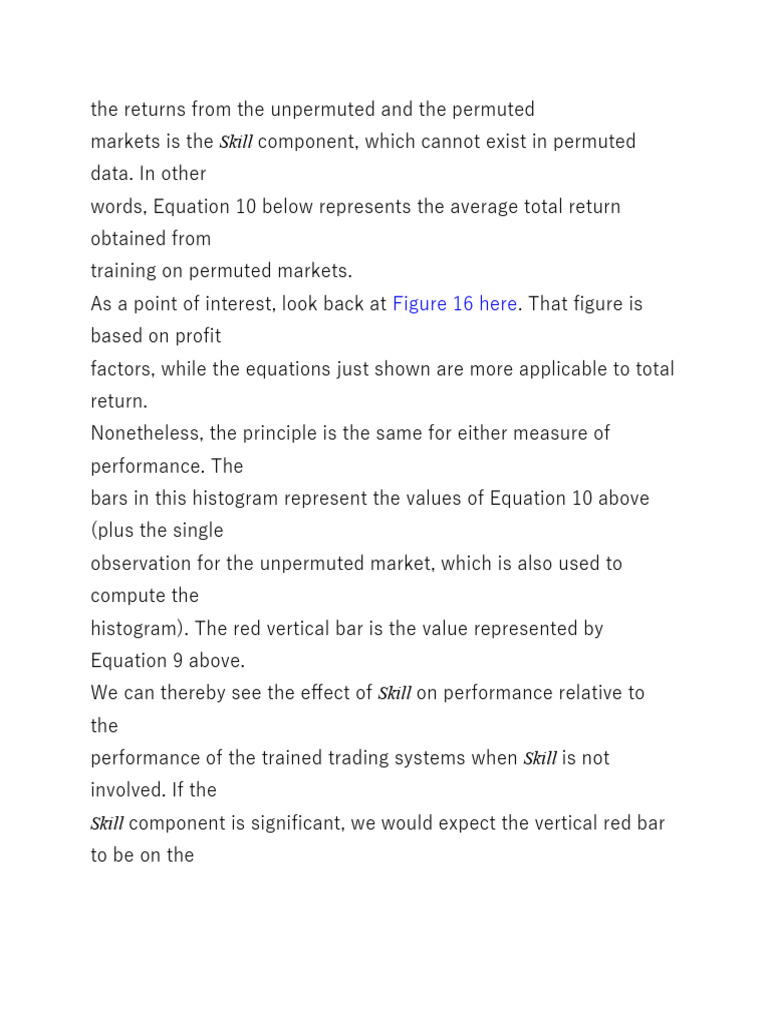 Unpermuted and The Permuted | PDF | Algorithmic Trading | Histogram