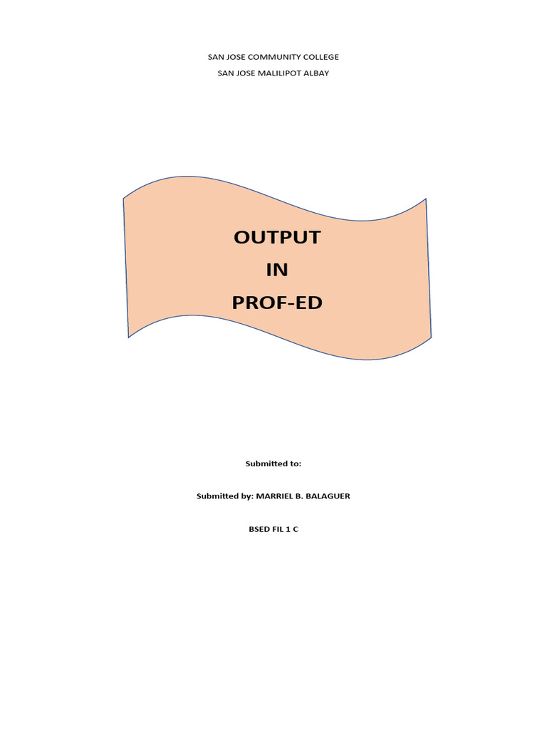 Prof-Ed 1 C | PDF | Adolescence | Behavioural Sciences